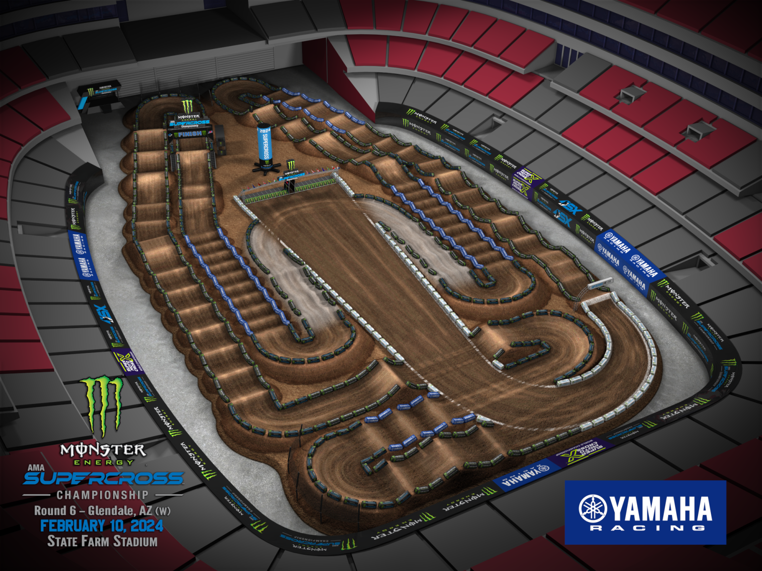 Track Map | Monster Energy AMA Supercross