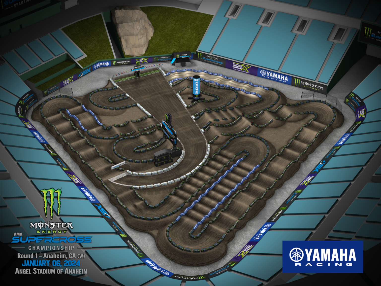 Track Map | Monster Energy AMA Supercross