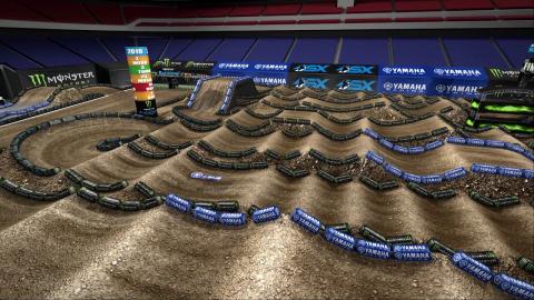 Yamaha Track Map - Houston | Monster Energy AMA Supercross