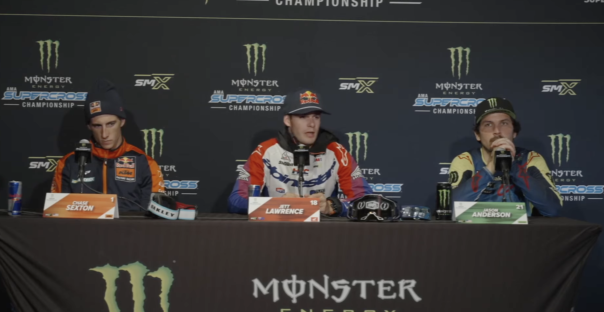 Press Conference Round 15 - Philadelphia | Monster Energy AMA Supercross