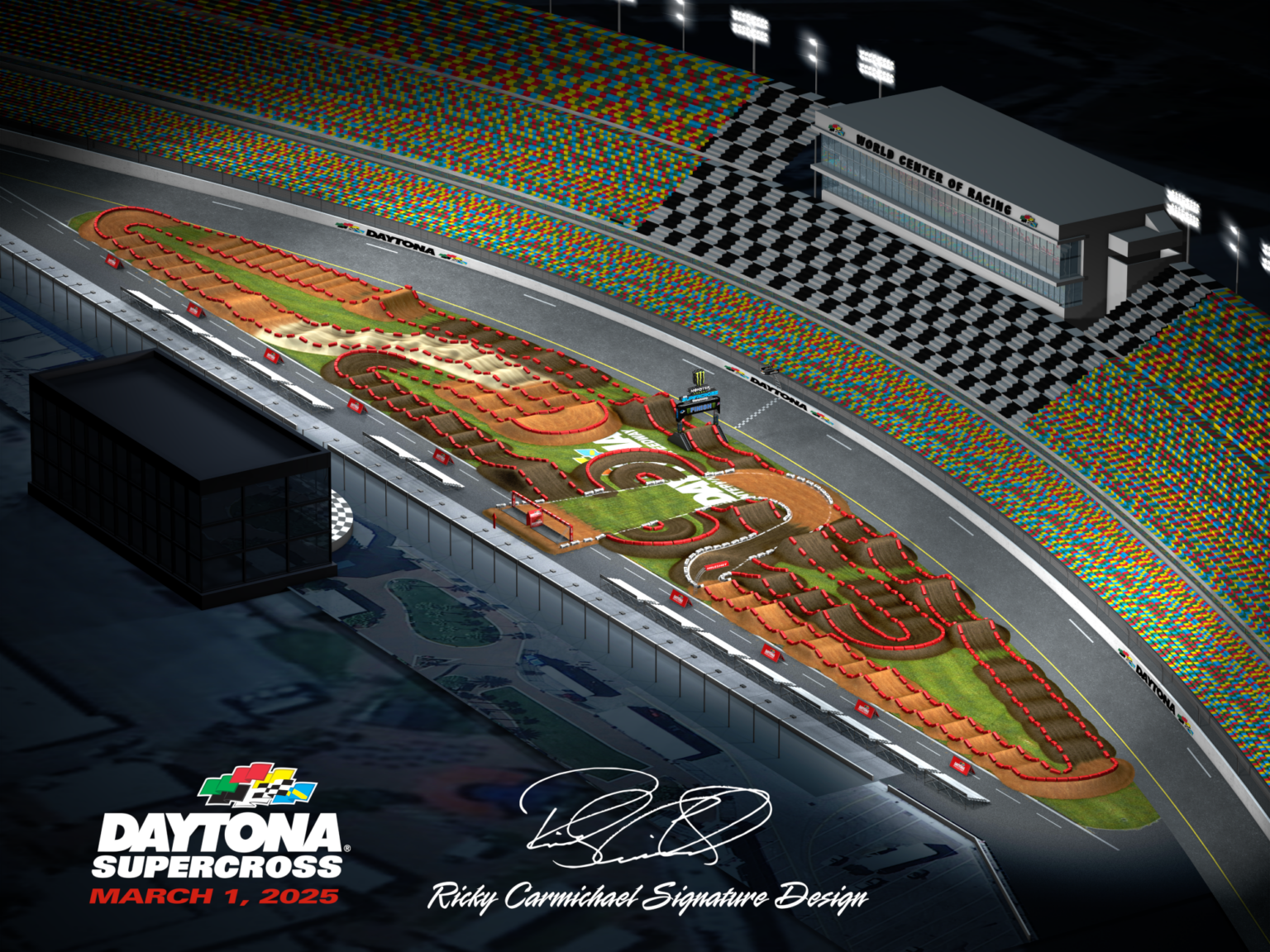 Daytona Unveils Course Design for 2025 Daytona Supercross | News ...
