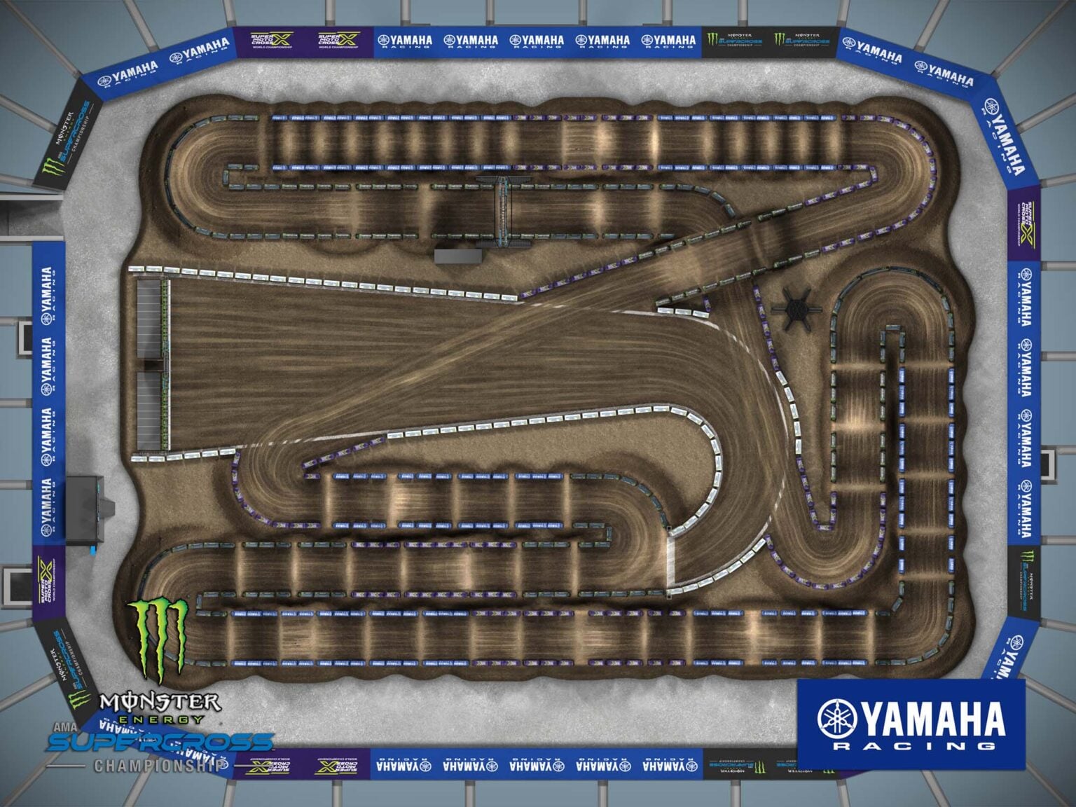 AMA SUPERCROSS: Confira o layout das pistas da temporada 2026 - MOTOMUNDO